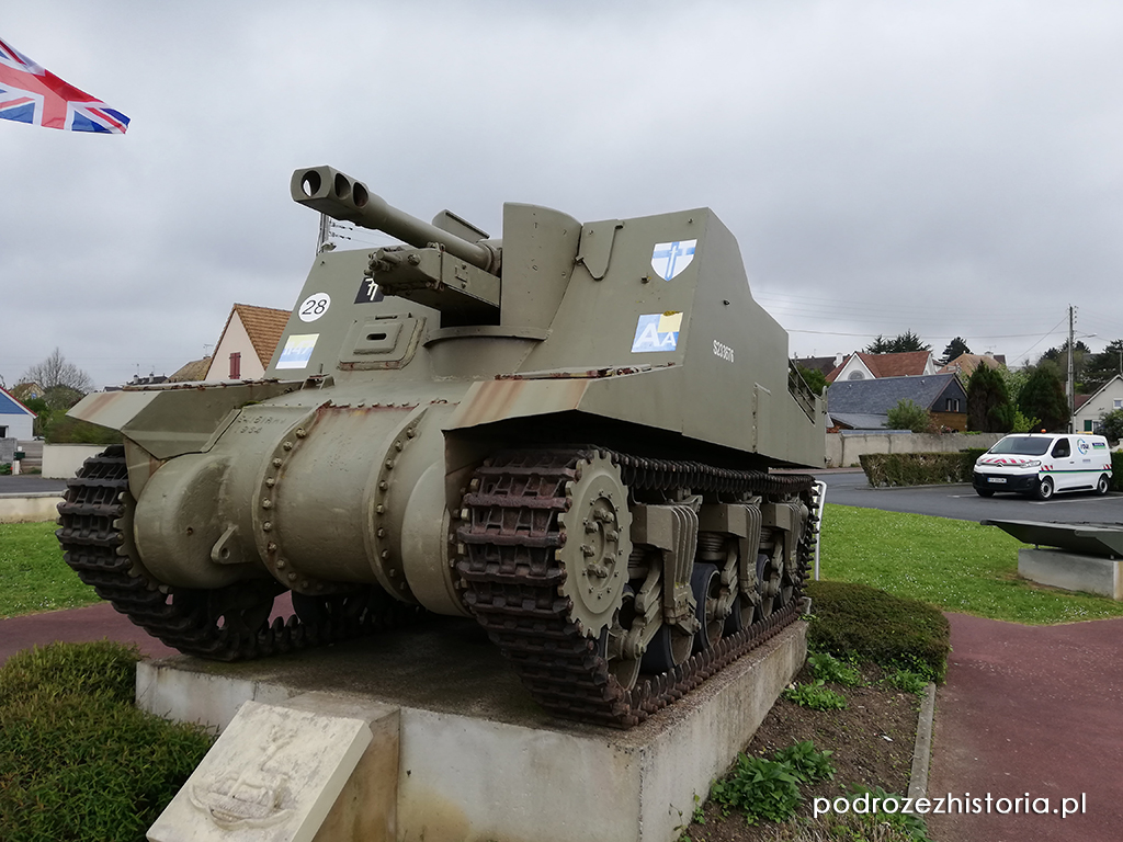 Sexton 25 Pdr SP gun - Podróże z historią - Normandia śladem D-Day